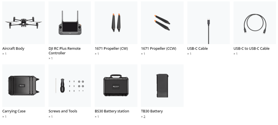 DJI Matrice M30T – Equipment store